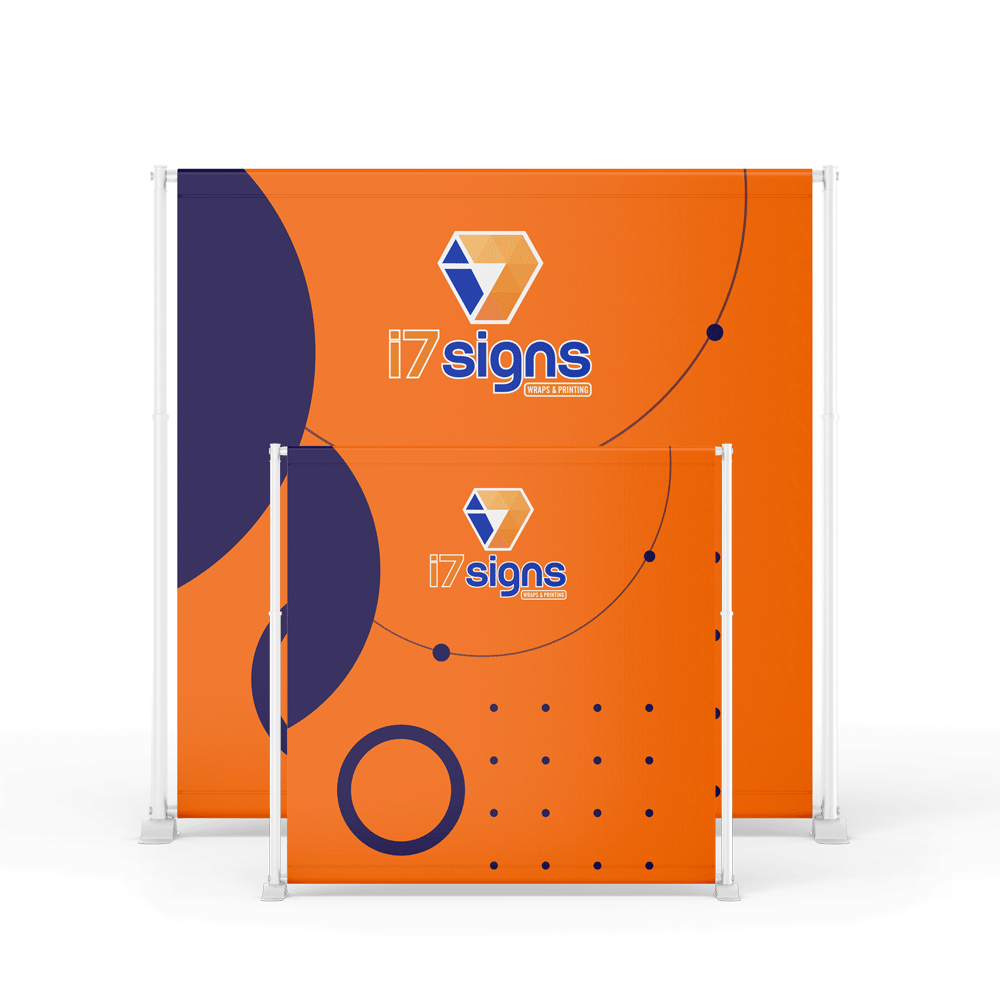 Adjustable Banner Stand – i7 Signs,Wraps & Prints