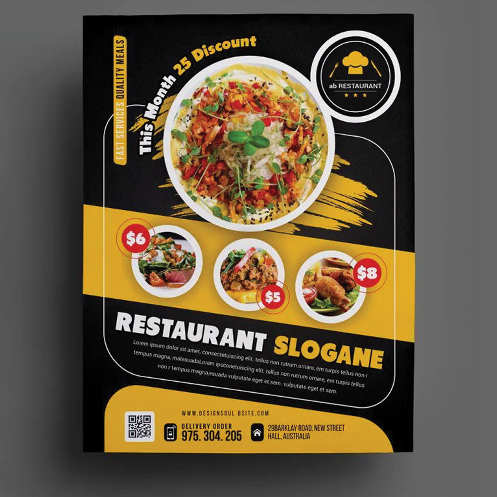 11X17 Flat Menu – i7 Signs,Wraps & Prints